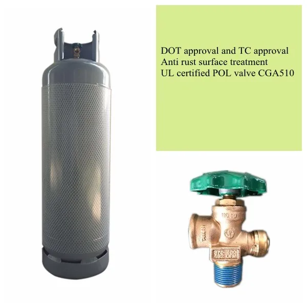 DOT-4BA DOT-4BW ISO4706 45kg LPG Gas Bottle - Cooking Gas Cylinder
