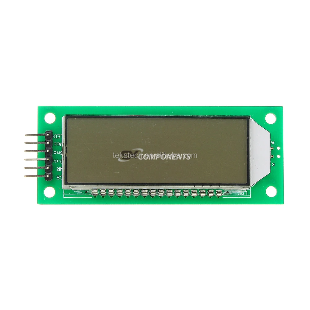 6 Digital 7 Segment 5v Lcd Module Display Screen Board Build-in Ht1621 ...