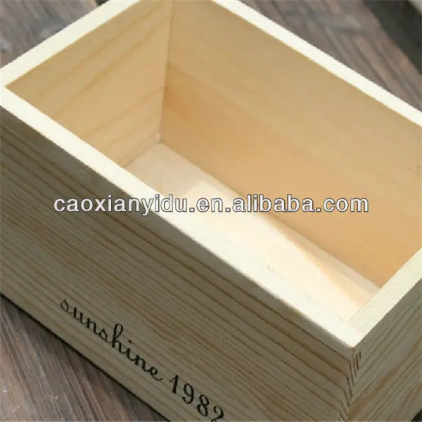 Wood Box Without Lid Lightweight Wood Box Wood Gift Boxes - Buy Solid ...