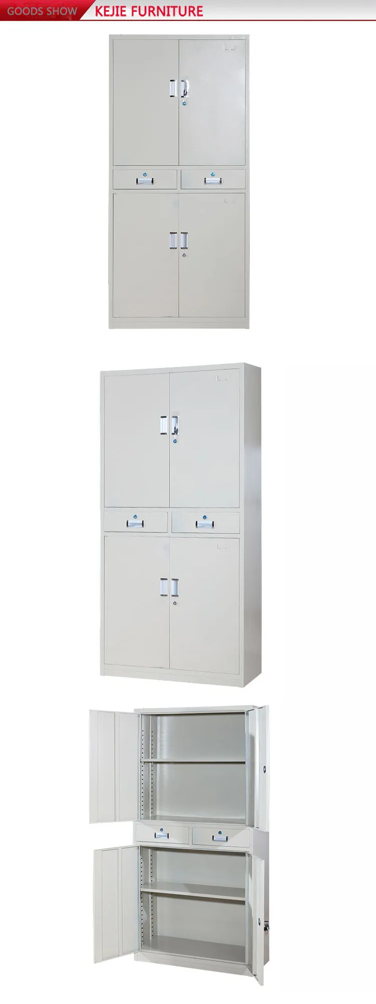 Modern Office Furniture Storage Cabinet/lockable Metal Cabinet/swing 2 ...