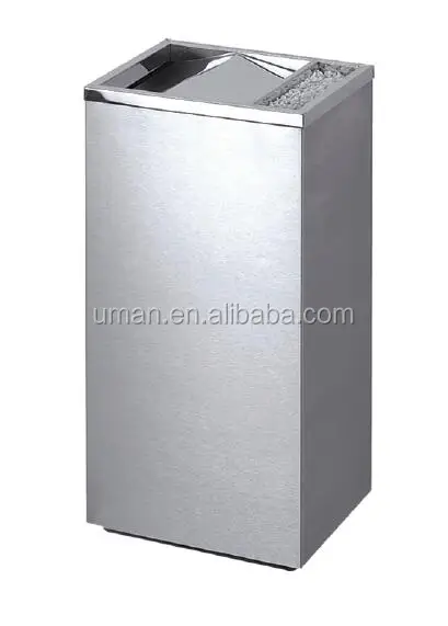 Stainless Steel Indoor Flap Top Trash Bin/garbage Bin/metal Dustbin ...