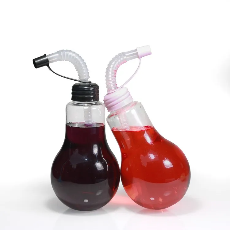 300ml Plastic Light Bulb Shaped Glass Jar - Buy Light Bulb Bottle Glass ...