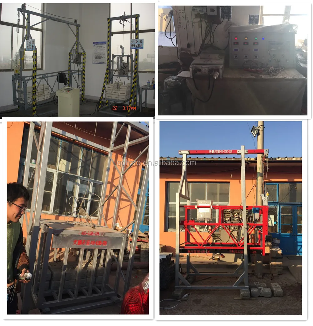 Zlp630 Galvanized Suspended Platform Gondola Scaffolding - Buy ...