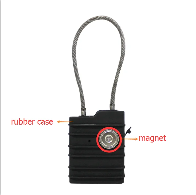 Hhd Gps Tracking Magnetic Padlock,4g Gprs Telemetric Control Vehicle ...