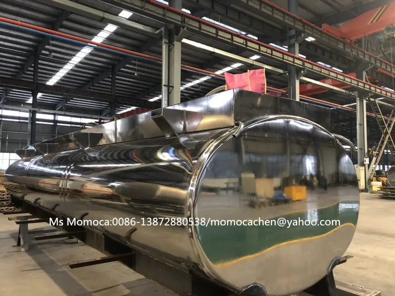 10000liters Mirror Stainless Steel Tanker For Sale/drinking Water ...