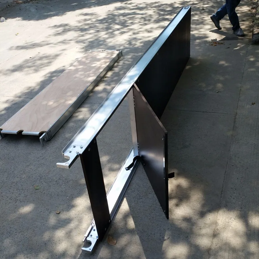 Scaffolding Catwalk Aluminum Plywood Trapdoor Platform - Buy Aluminum ...