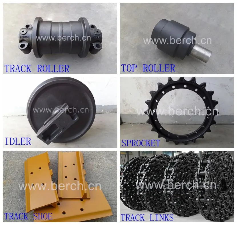 Excavator Carrier Rollers - Buy High Quality Carrier Roller,Excavator ...