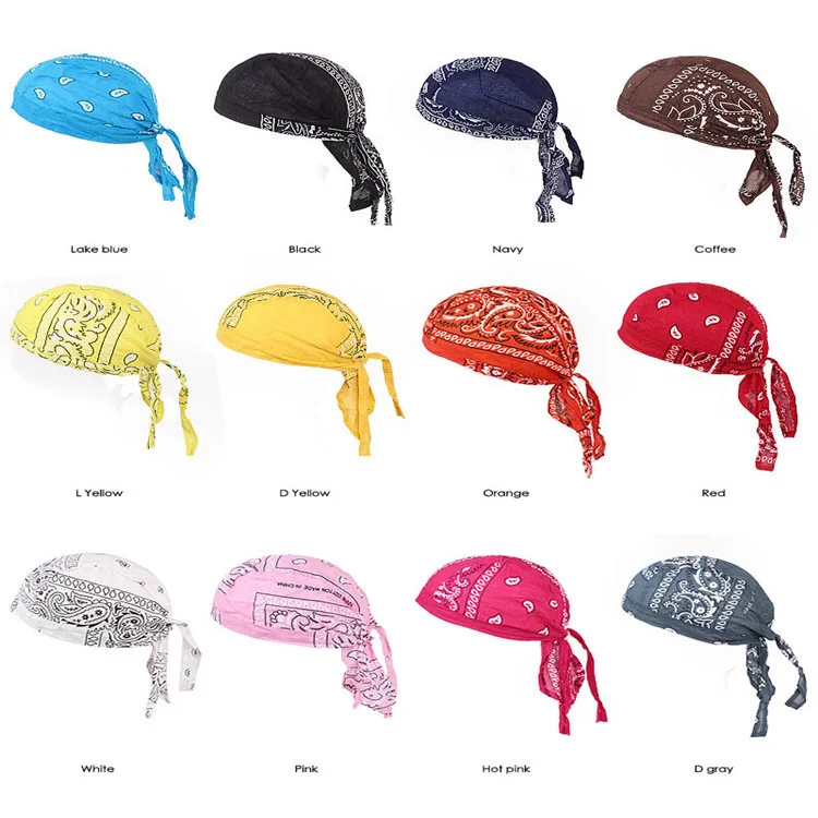 Custom Cotton Doo Do Du Rag Caps Bandit Head Wrap Hair Hats - Buy Head ...