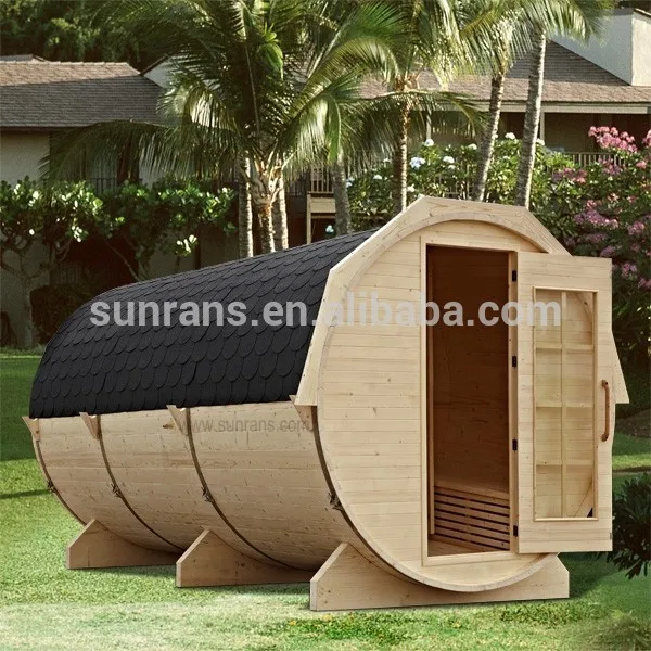 Round Design Hemlock Far Infrared Sauna Dome For 6 People Sauna - Buy ...