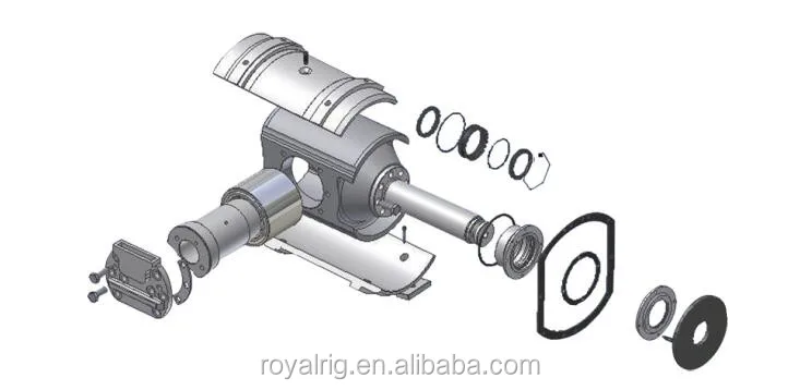 Api Mud Pump Parts Crosshead Pin For Drilling Rig - Buy Fluid End ...