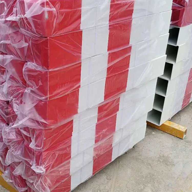 Fiberglass Warning Sign FRP Marker Post - High Strength