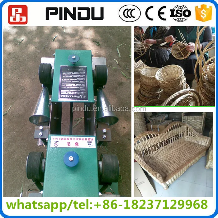 Automatic Electric Wicker Peeling Machine/osier Debarker Machine/willow ...