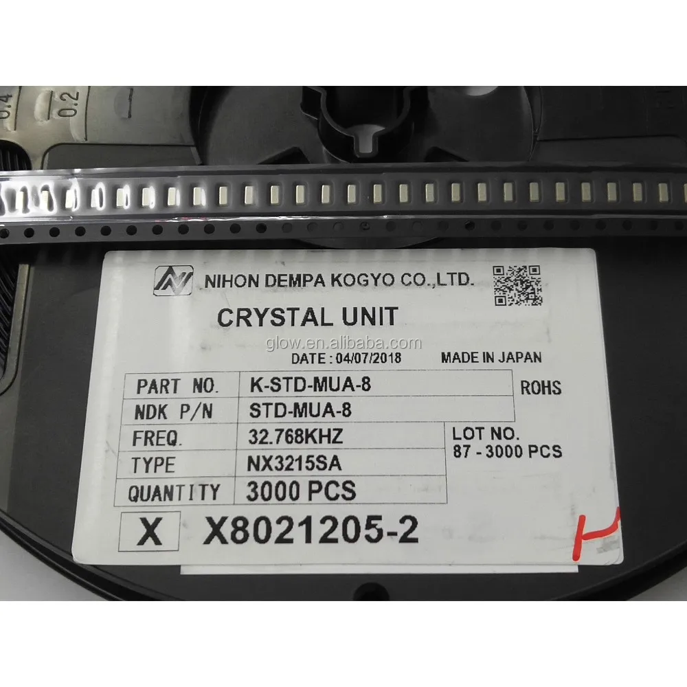 Ndk 32.768khz Nx3215sa Tuning Fork Quartz Crystal - Buy Tuning Fork,32 ...