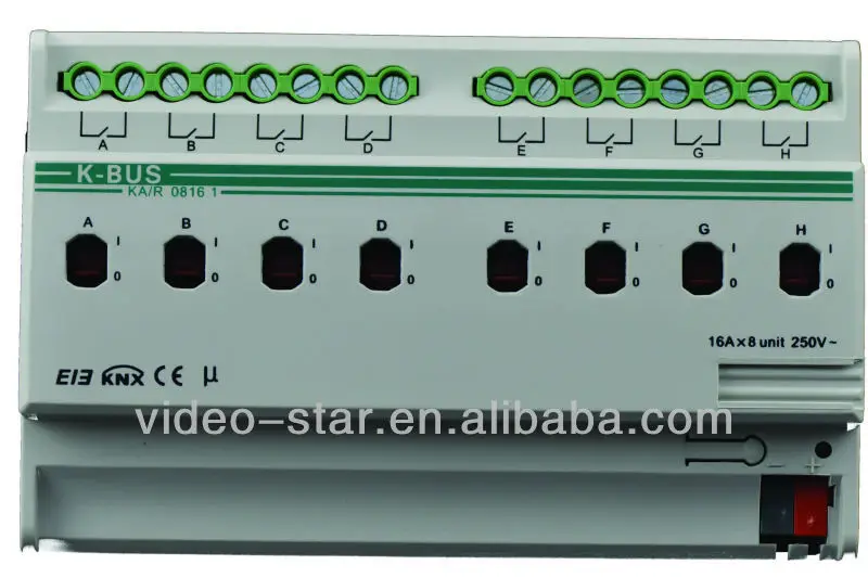 Knx/eib Switch Actuator,4-fold (k-bus) - Buy Relay,Smart Home,Knx/eib ...