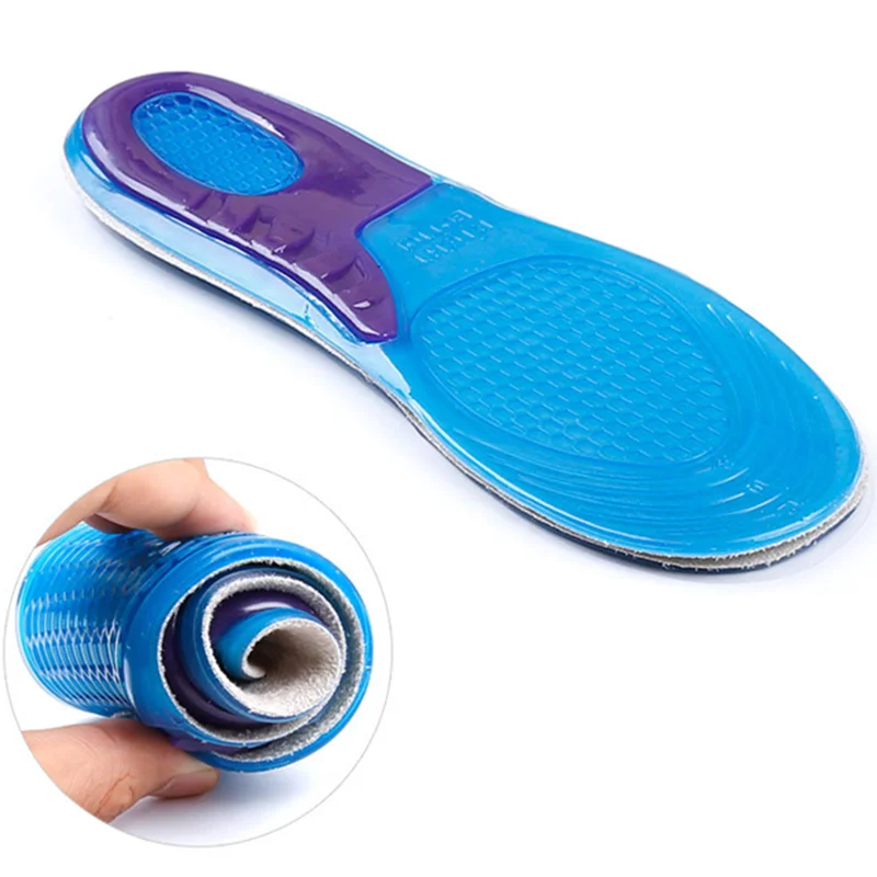 Soft Gel Silicone Foot Sole Acupressure Shoe Bandage Silicon Softer ...