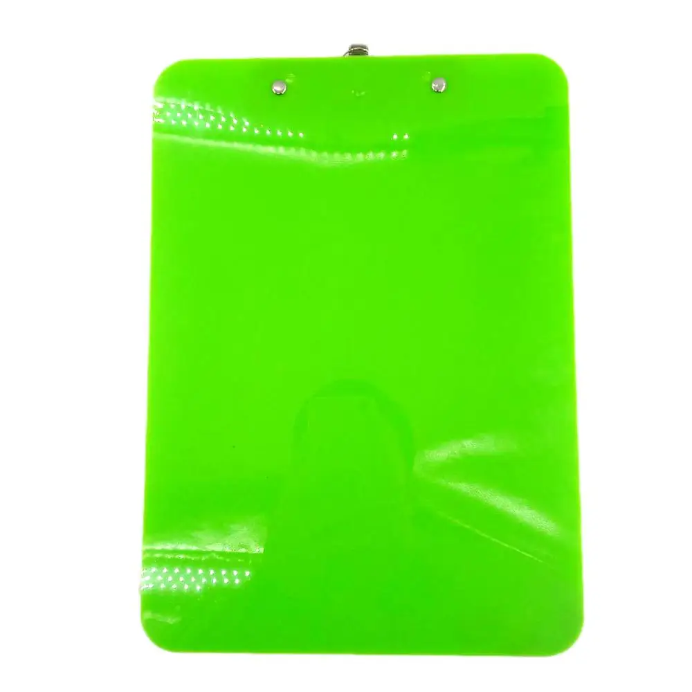 School Office A4 Plastic Writing Board Hard Cardboard File Folder With ...