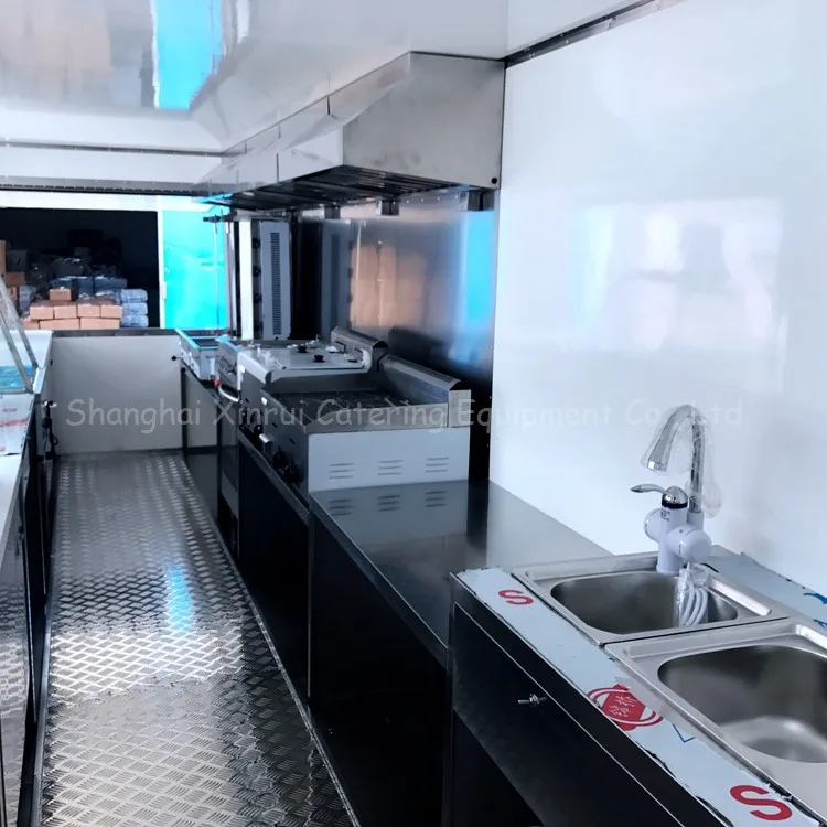 Mobile Food Trucks Cart Kitchen Refrigerator Freezer - Buy Food Truck ...