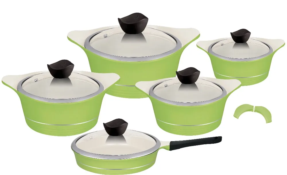 Die-casting Aluminum Ceramic Coating Pot - Buy Die-casting Aluminum ...