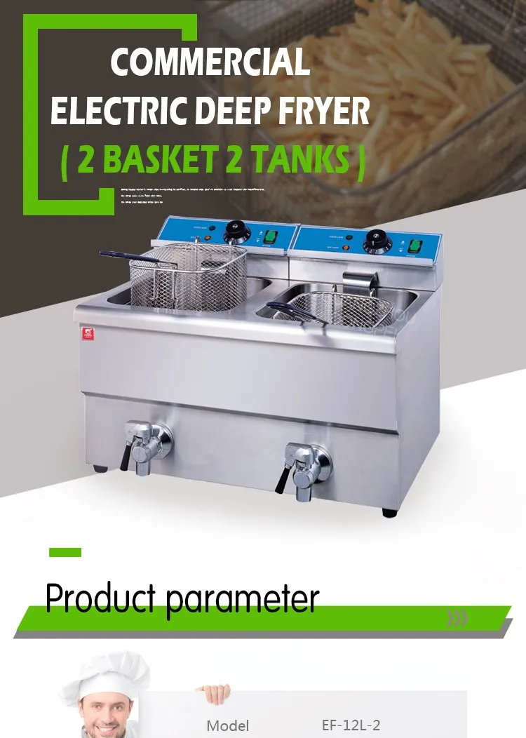 Hot Sale Chicken Wing Fryer/justa Fryer/commercial Deep Fryer - Buy ...