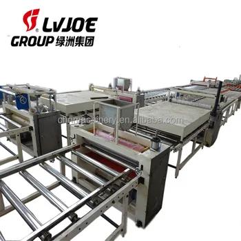 Full Automatic Pvc Laminated Gypsum Ceiling Board Production Line ...