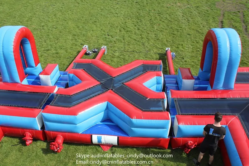 Giant Inflatable Crawl Storm Track,Inflatable Creep Runway Obstacle ...