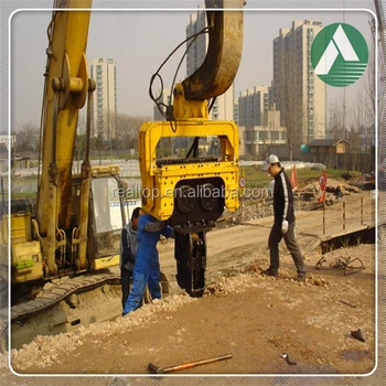 Sheet Piling Machine - Buy Piling Hammer,Pile Driver,Vibratory Pile ...