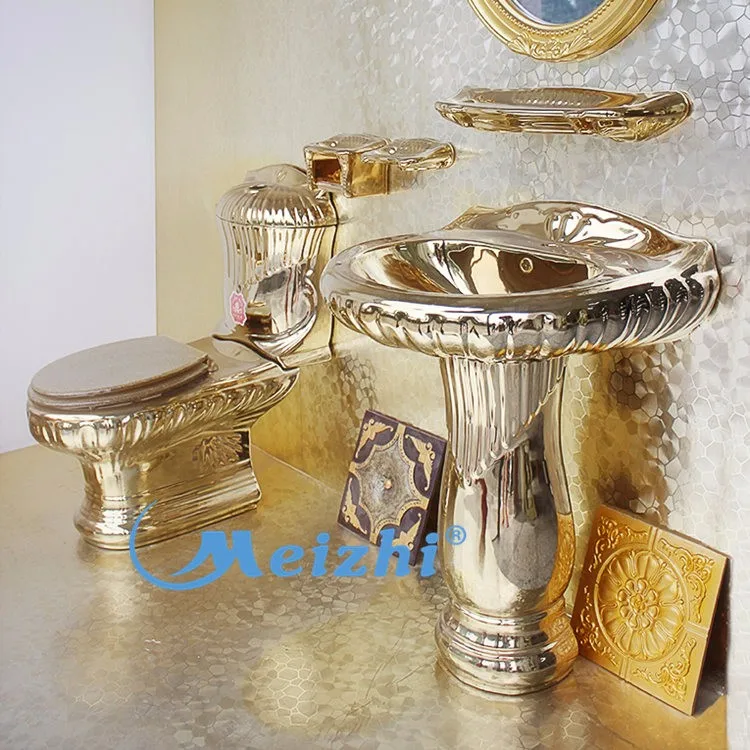 Ceramic Golden Color Modern Bidet - Women Washing Aid