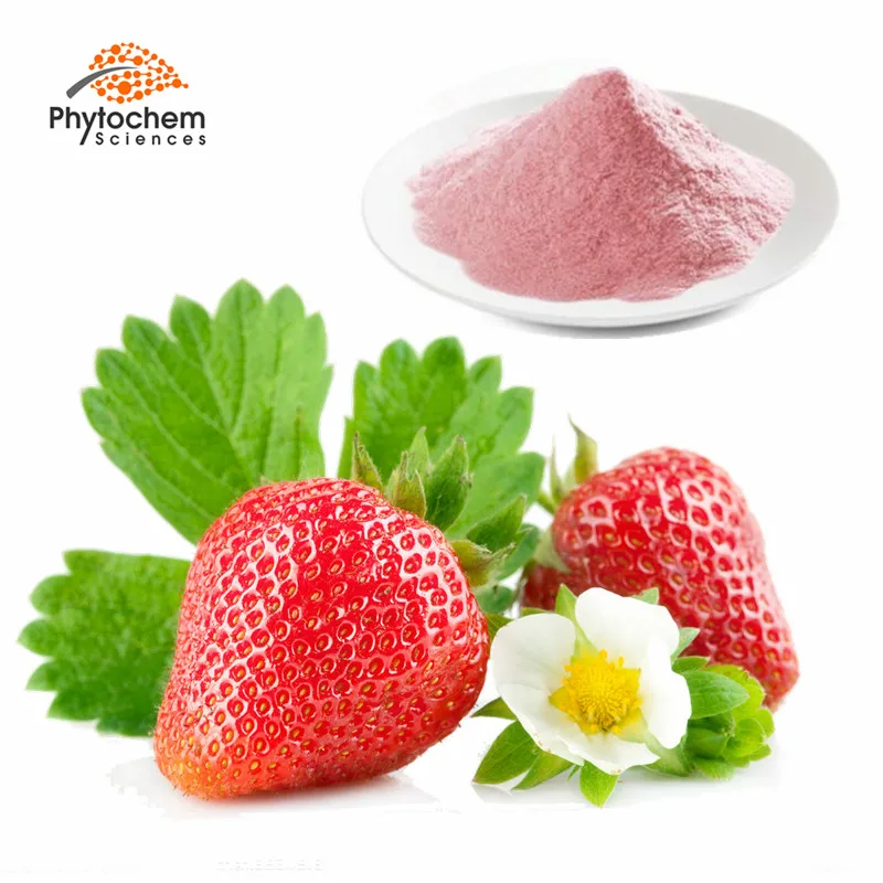 Soluble Instant Strawberry Fruit Juice Flavour Organic Strawberry ...
