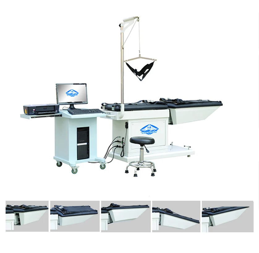Hospital Cervical Lumbar Traction Table With Approved - Buy Hospital ...