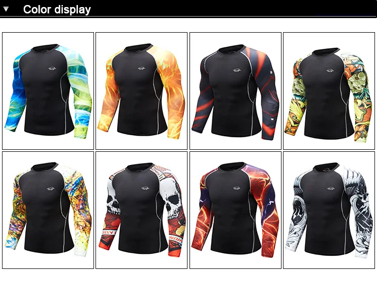 Cody Lundin Mma Rashguard Polyester Spandex Compression Shirt - Buy ...