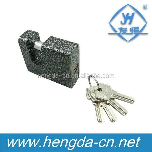 R-107 Security Armoured Rectangular Iron Padlock - Buy Rectangular Padlock,Rectangular Iron ...