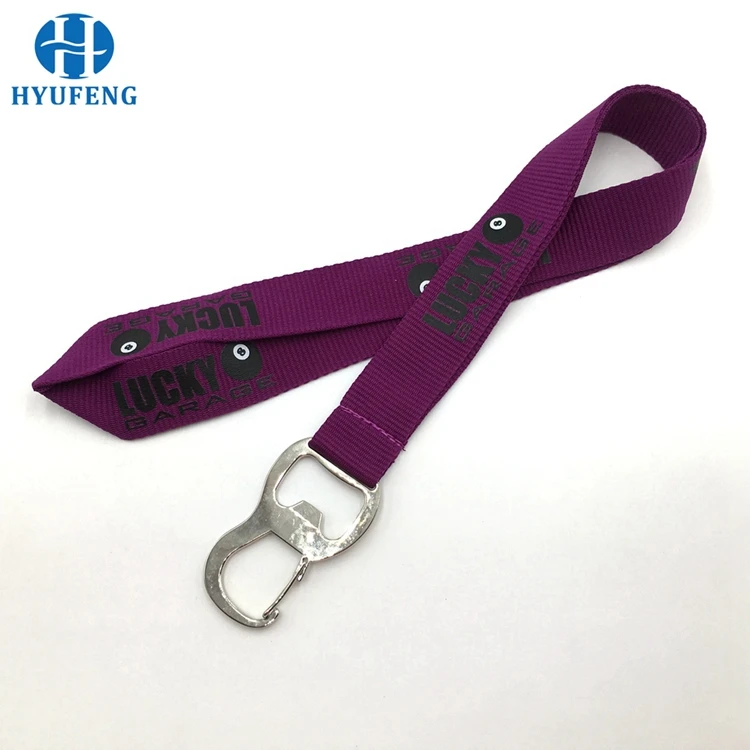 Wholesale Satin Ribbon Bottle Opener Strap With Keychain - Buy Bottle ...