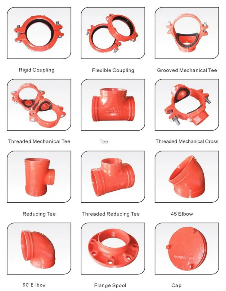 Fm Ul Approved Dn300 Oil And Water Long Radius Elbow Ductile Iron ...