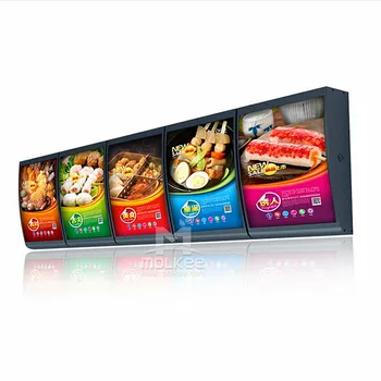 Restaurant Indoor Led Menu Light Boxes Wall Advertising Display ...