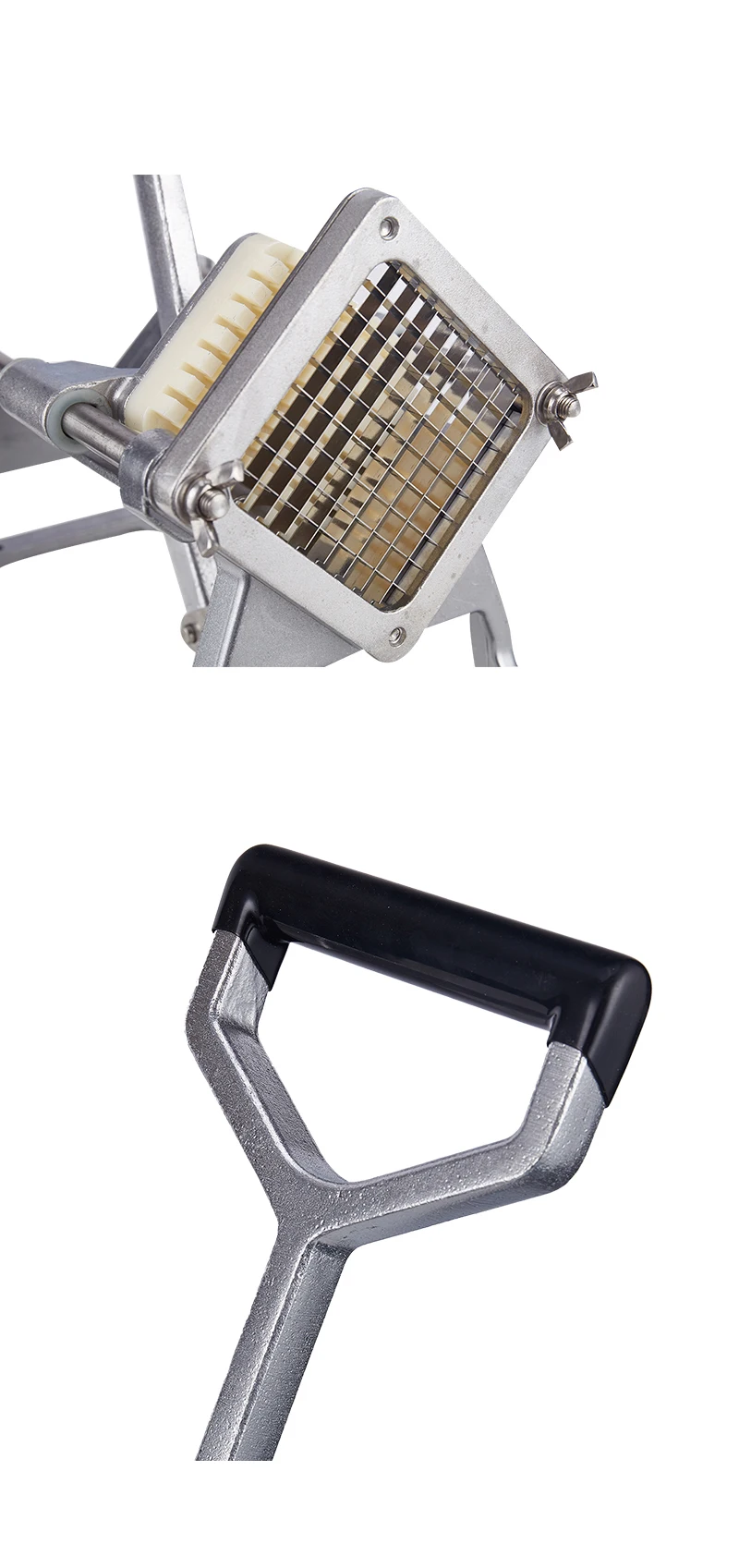 Manual Potato Strip Cutter / French Strip Cutting Machine / Vegetable ...