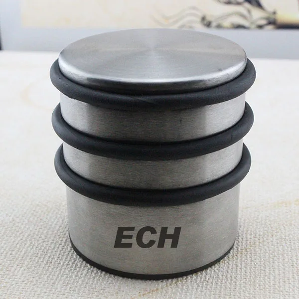 Standard Stainless Steel Retractable Door Stop Under Door Draft Stopper ...