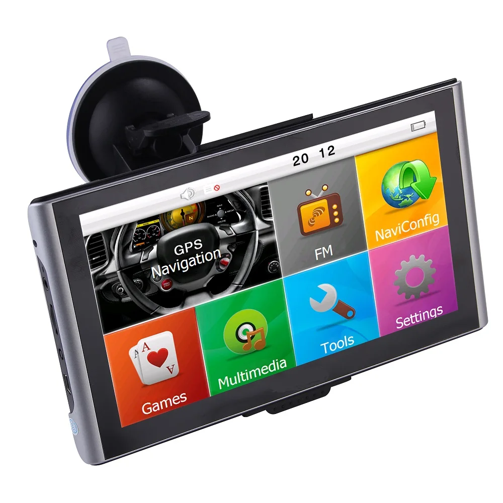 7 Inch Car Satellite Gps Navigation Ram 256mb/rom 8gb Bundle Free ...
