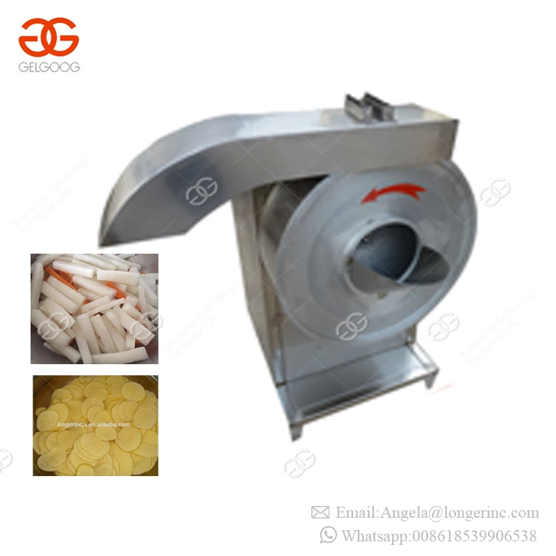 Manual Industrial Electric Cassava Crisp Carrot Slicer Fries Cutting ...