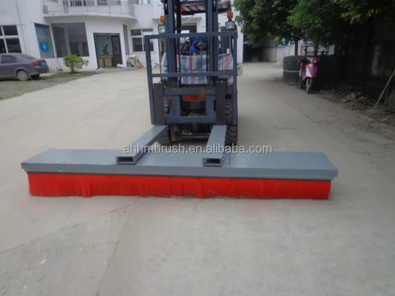 Forklift Sweeper Broom Telehandler Forklift Mounted Yard Sweeper Brush ...