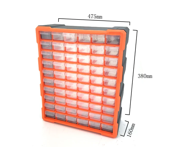 60-drawers Classical Design Plastic Drawer Tool Cabinet - Buy Plastic ...