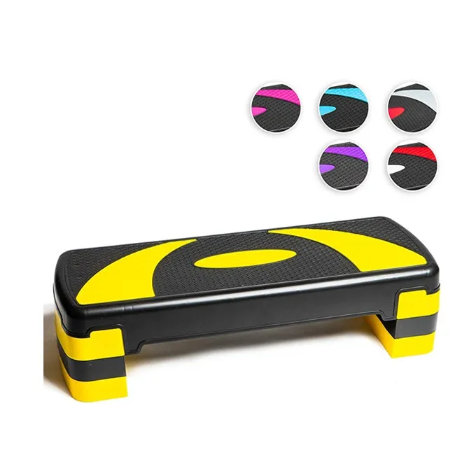 Adjustable Aerobic Stepper - 78cm, 3 Levels for Fitness