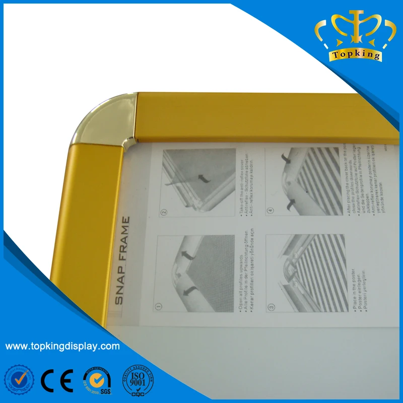 Aluminum Silver Snap Frame - Buy Aluminum Extrusion Snap Frame,Eco ...