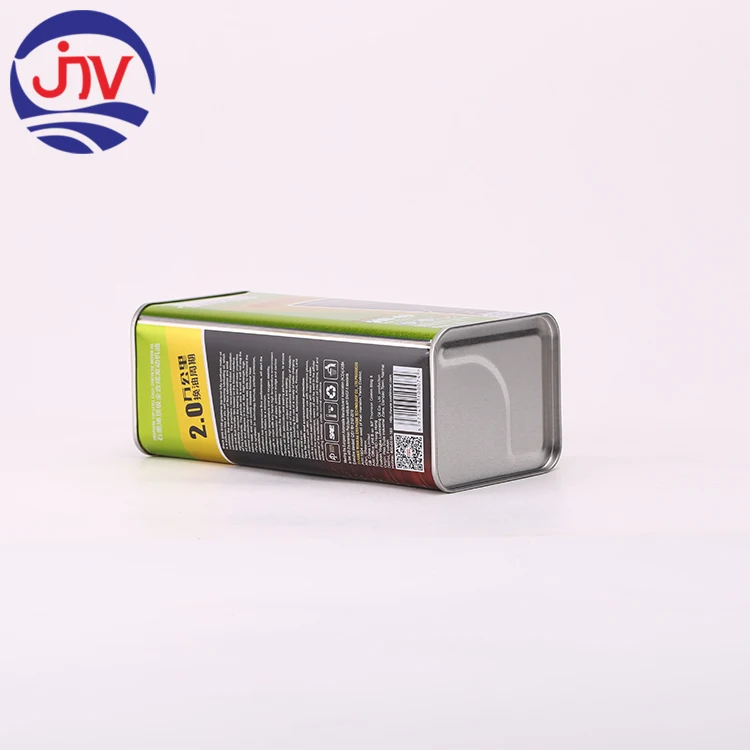 1L Rectangle Metal Can Lubricating Oil Bottle Lubricant Can| Alibaba.com