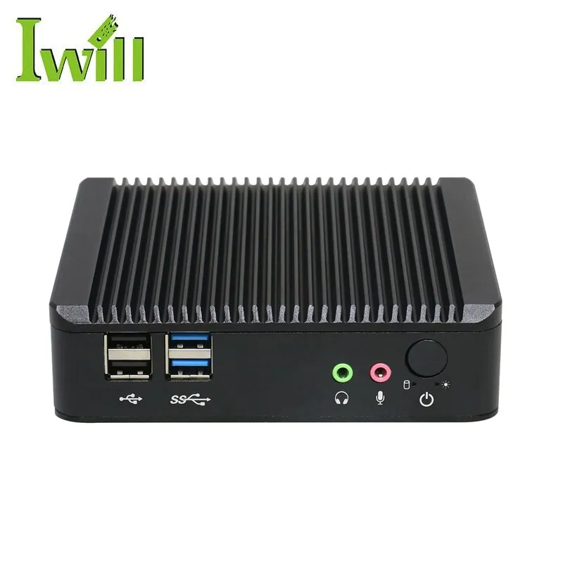 Industrial Mini Pc J1900 Nano Computer With Dual Lan Thin Client - Buy ...