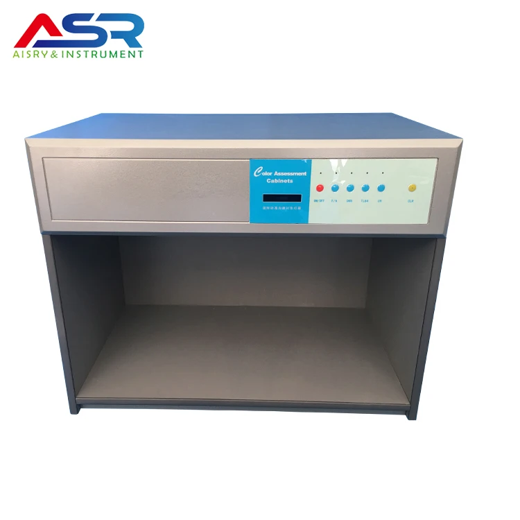 Lab Textile And Fabric Color Matching Light Box For Color Inspection ...