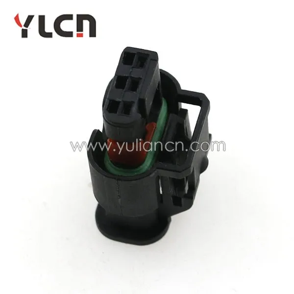 Ylcn Waterproof Female Electrical Connector 3pin Delphi Pa66 Connector ...