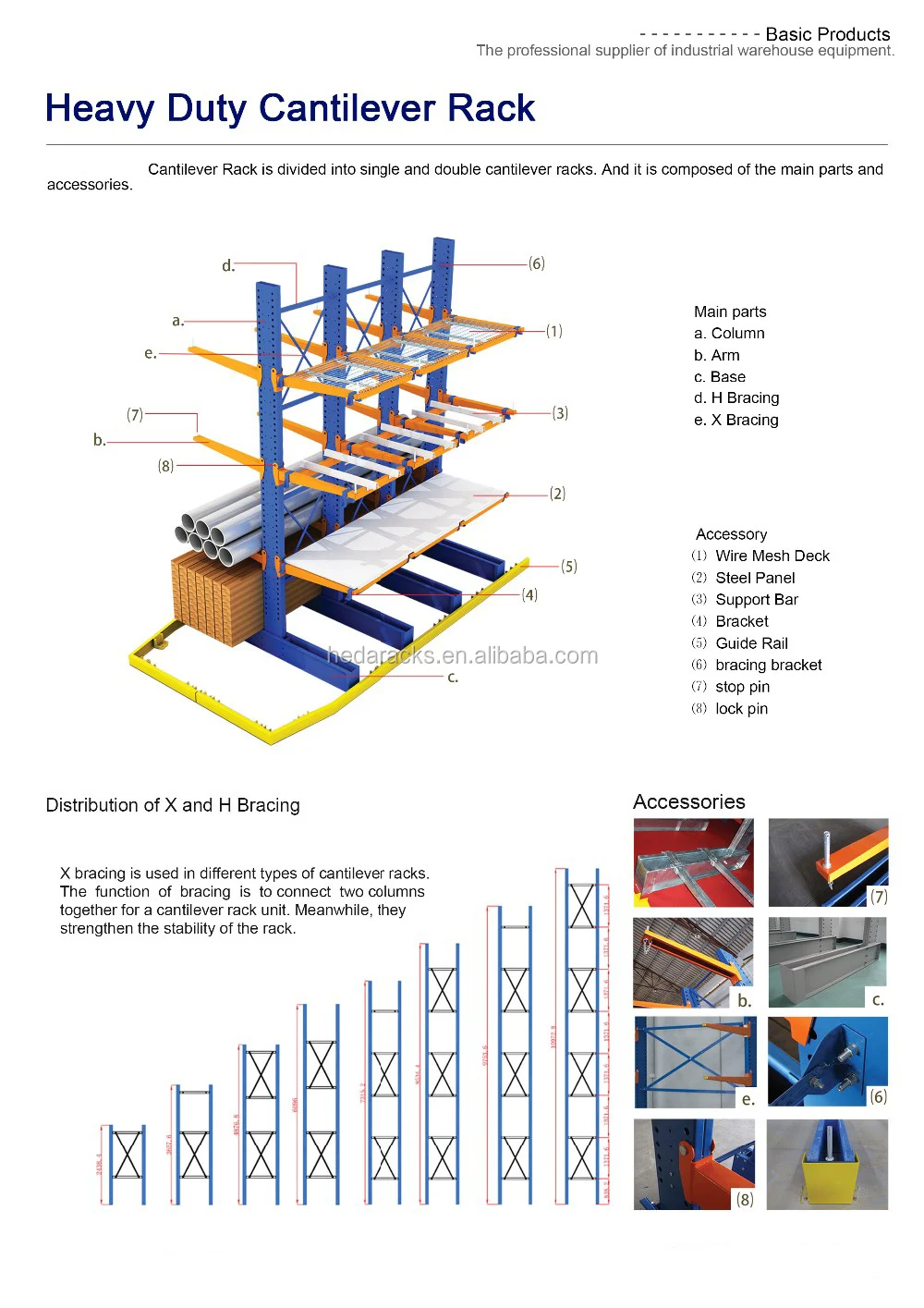 Heavy Duty Cantilever Racks Cantilever Racking For Sale - Buy Heavy ...