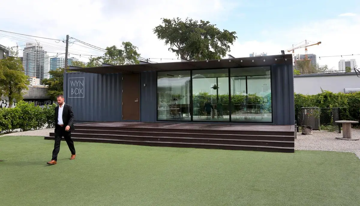 Free Design Shipping Container Cafe Food Kiosk Booth