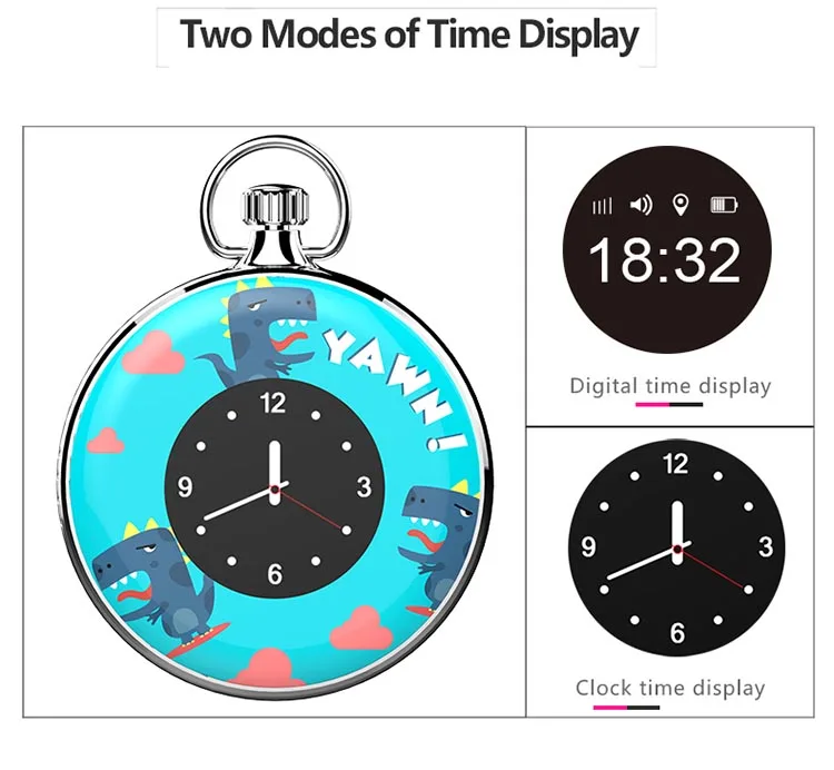 Sentar Smart Mini Gps Tracker Round Type Tracking Device Clock Tracker ...