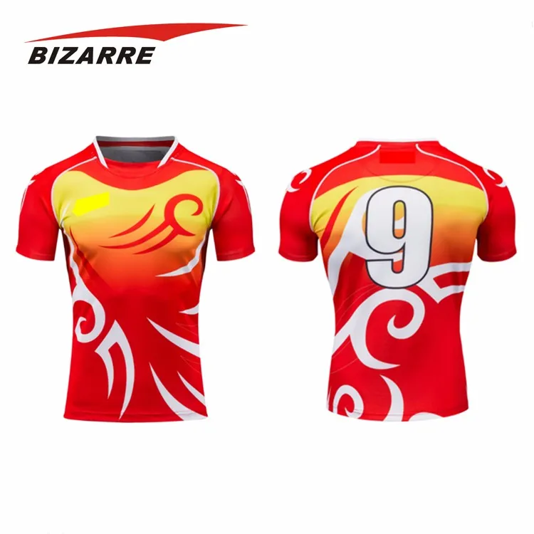 Wholesale Cool Dry Customized Color Custom Design Rugby Jersey - Buy ...
